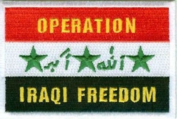US ARMY IRAQ COMBAT INFANTRY BADGE CIB PATCH OIF OPERATION IRAQI ...