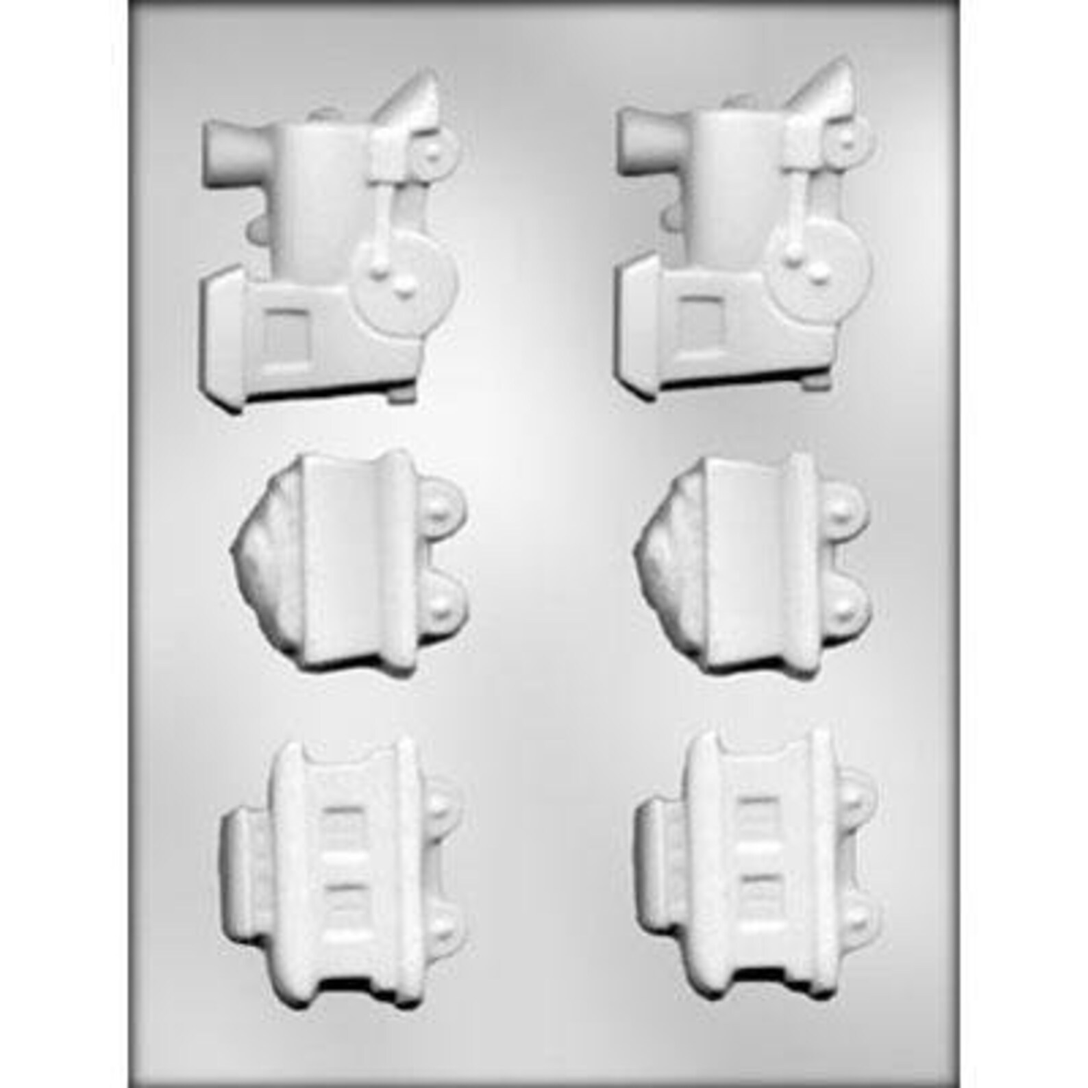 TRAIN Chocolate Candy Mold Caboose Track Locomotive - Etsy