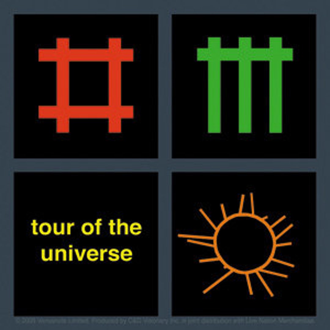 DEPECHE MODE Icons Tour of Universe Sticker Decal Rock Band - Etsy