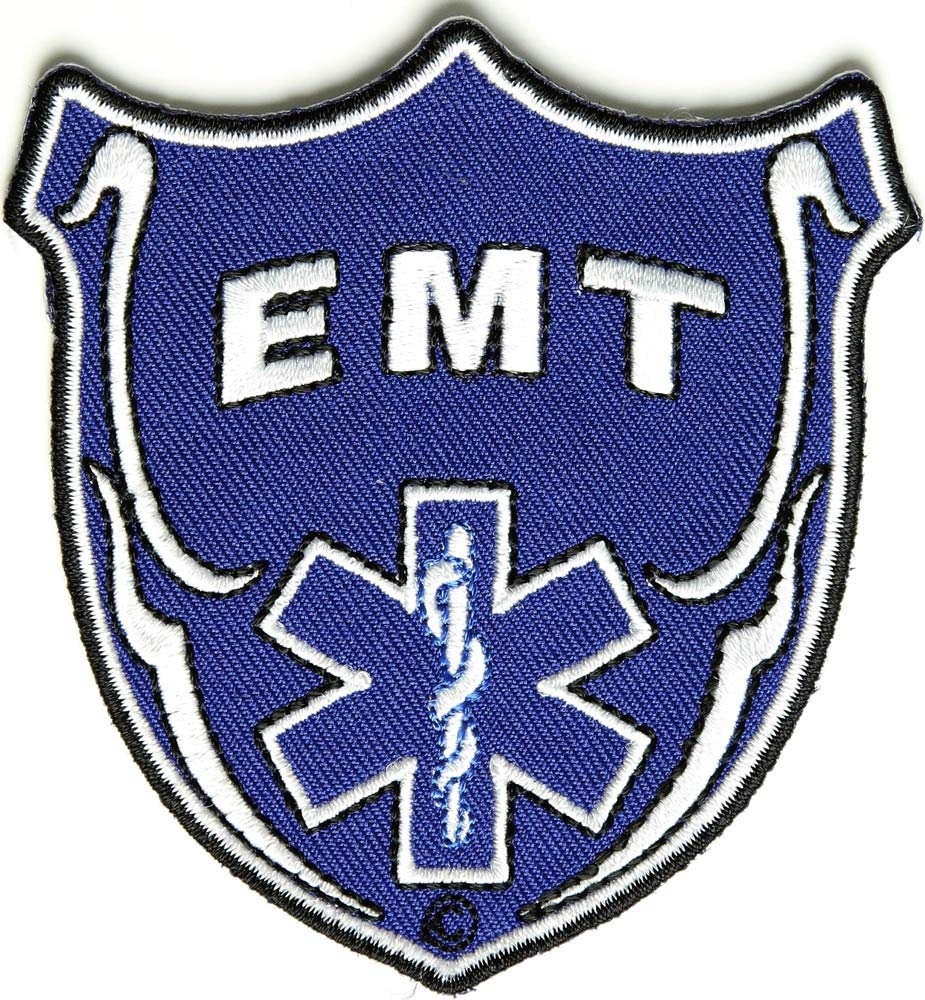 EMT Shield Patch EMS Medic Paramedic Embroidered Patch Craft - Etsy.de
