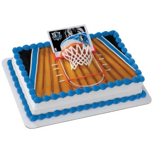 DALLAS MAVERICKS Cake Topper NBA Birthday Slam Dunk Team Cake | Etsy