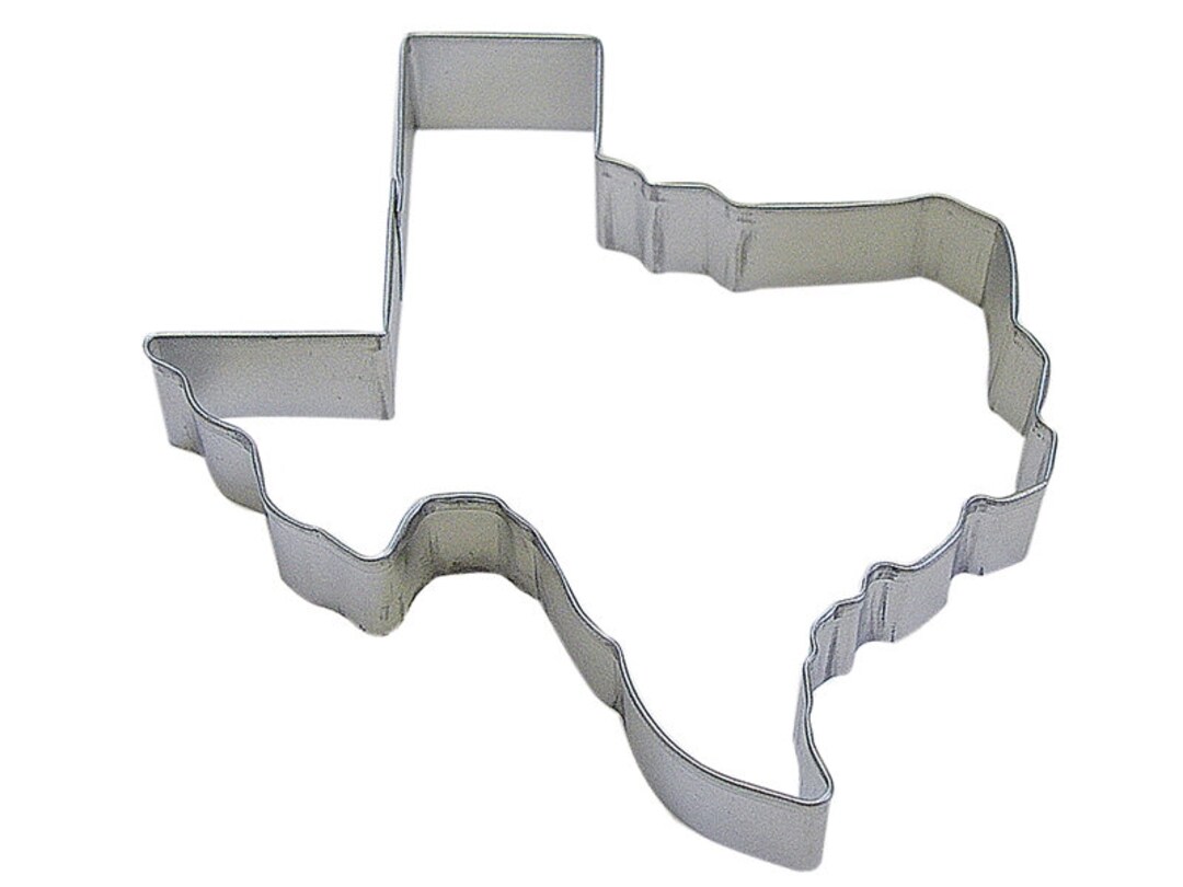 TEXAS Cookie Cutter State Metal 5 Inches Stencil Fondant Craft Supply ...