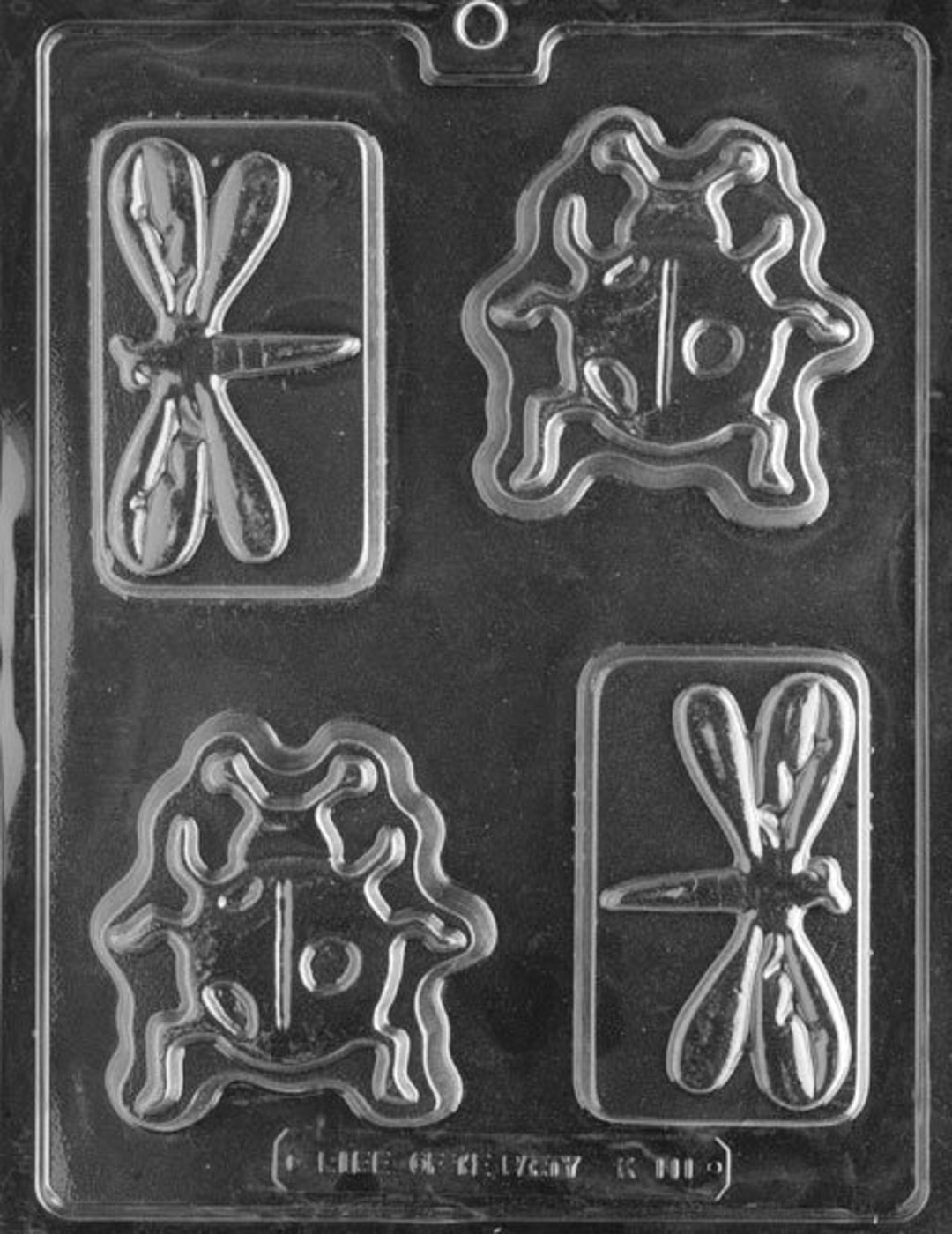 LADYBUG/DRAGONFLY BAR Chocolate Candy Mold Craft Supply - Etsy