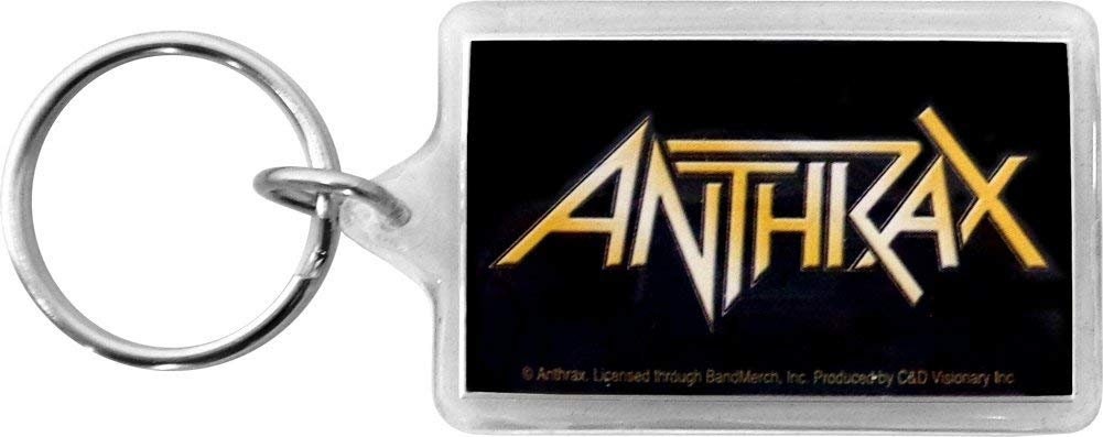 ANTHRAX Band Logo Double Sided Lucite Acrylic Keychain Rock | Etsy