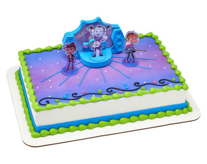 VAMPIRINA Cake Topper Find Your Own Beat Poppy Bridget Stage - Etsy