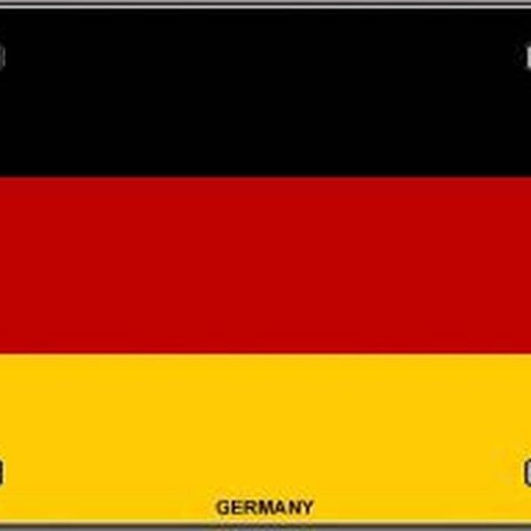 German Vanity Plates - Etsy