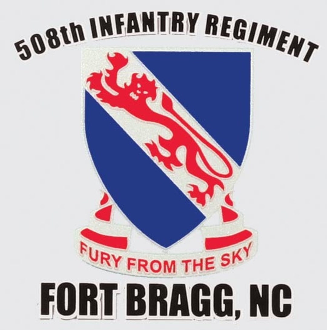 508th Infantry Regiment Decal Sticker United States ARMY Fort Bragg ...