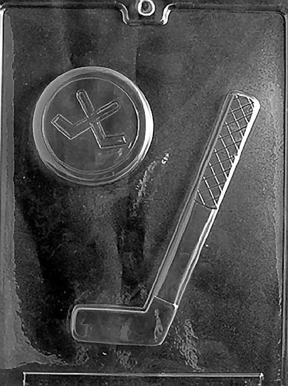 HOCKEY STICK and PUCK Chocolate Candy Mold Craft Supply - Etsy