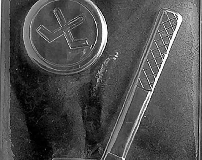 HOCKEY STICK and PUCK Chocolate Candy Mold | Etsy