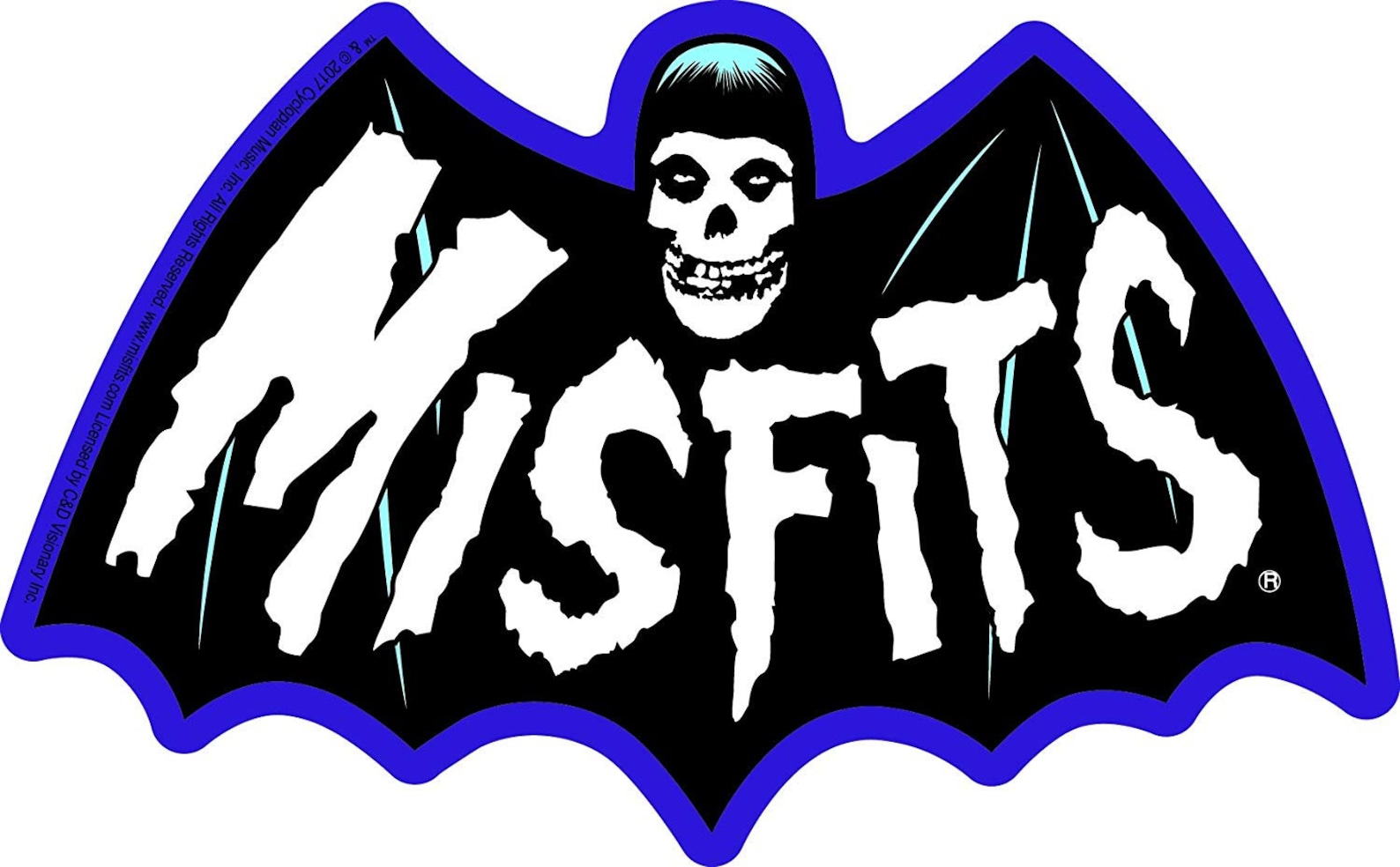 MISFITS Skull Bat Fiend Sticker Decal Rock Band | Etsy