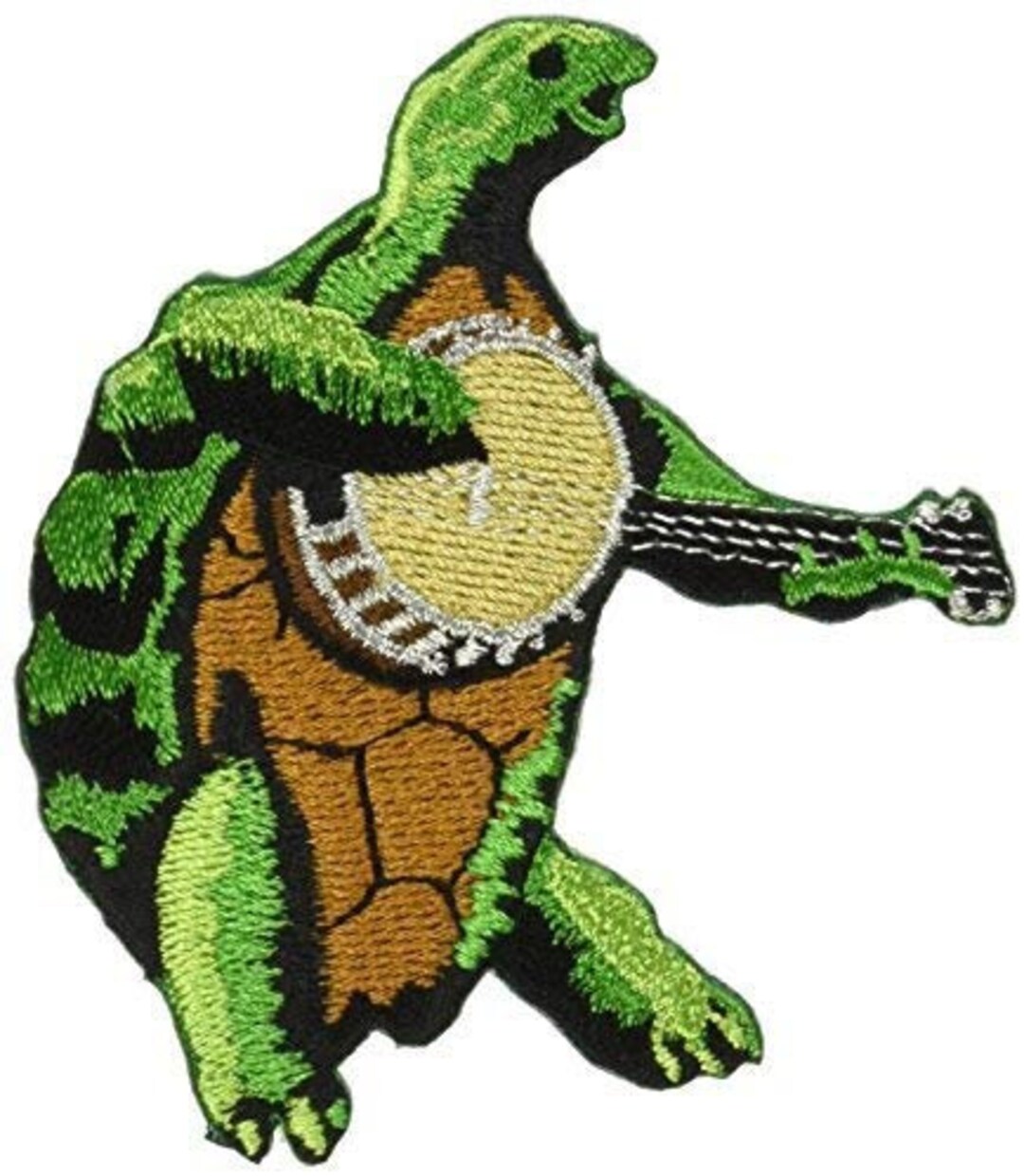 GRATEFUL DEAD Terrapin W/banjo Turtle Patch Embroidered Rock - Etsy