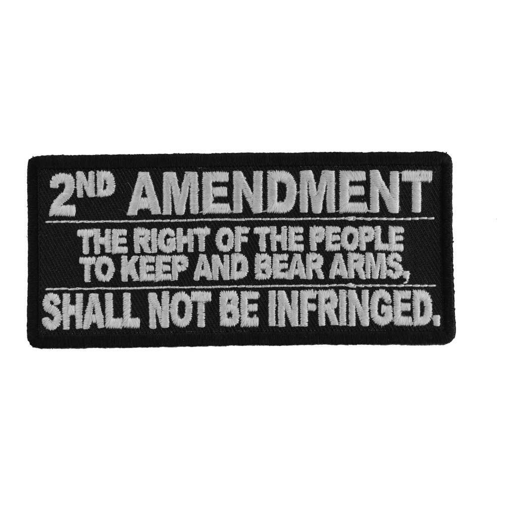 2ND AMENDMENT Right of the People Bear Arms Embroidered Patch - Etsy
