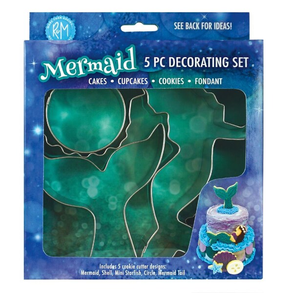 Little Mermaid Cookie Cutters - Etsy