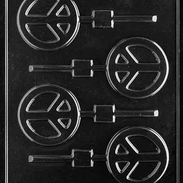 Peace Sign Lollipop - Etsy