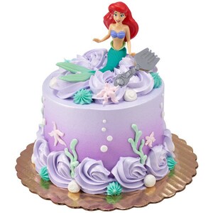 Disney Princess Ariel Cake Topper Colors of the Sea Mermaid Ariel ...