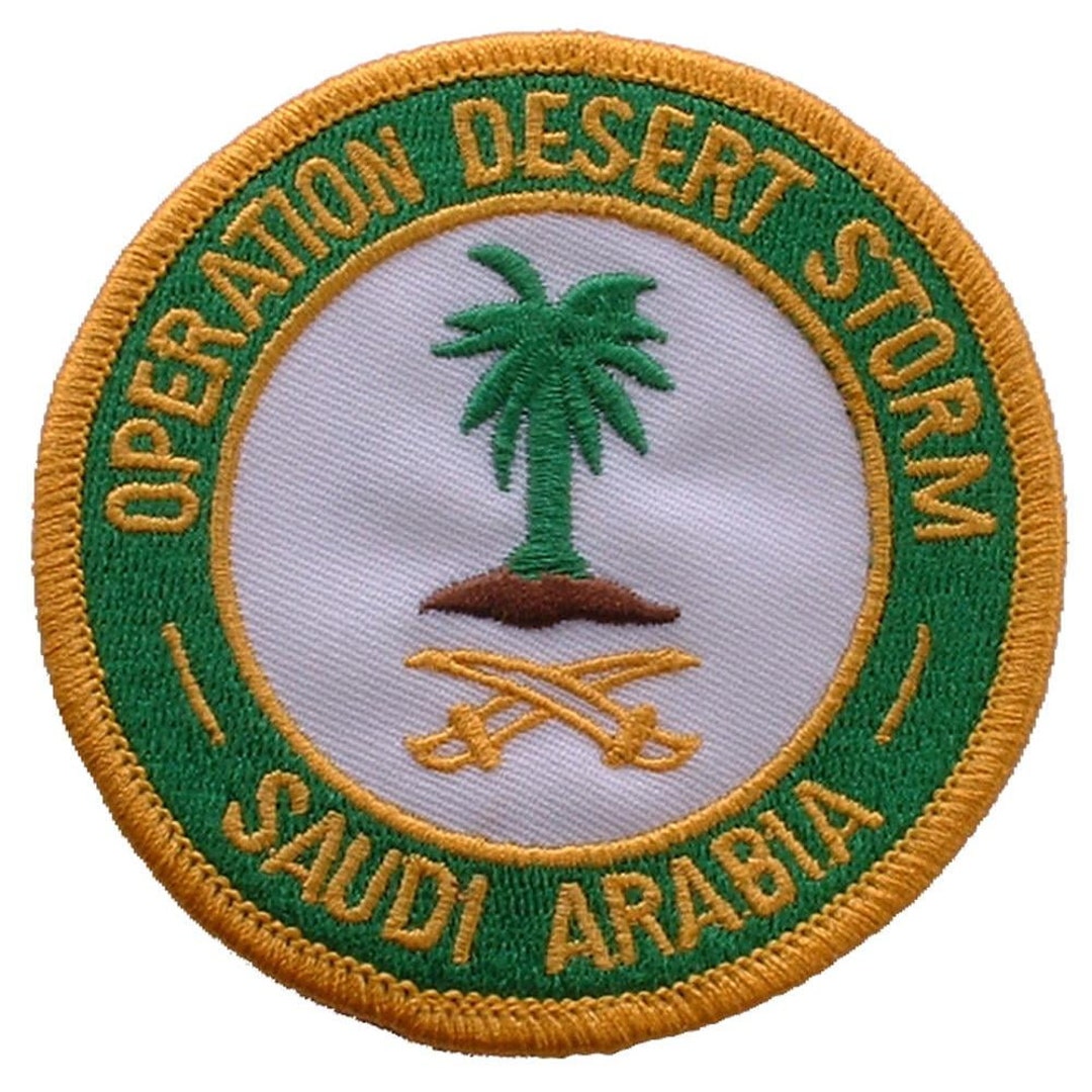 Operation Desert Storm Saudi Arabia Patch United States Military ...