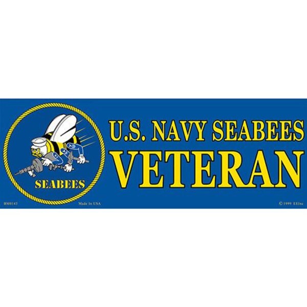 Navy Seabees Window Decal - Etsy