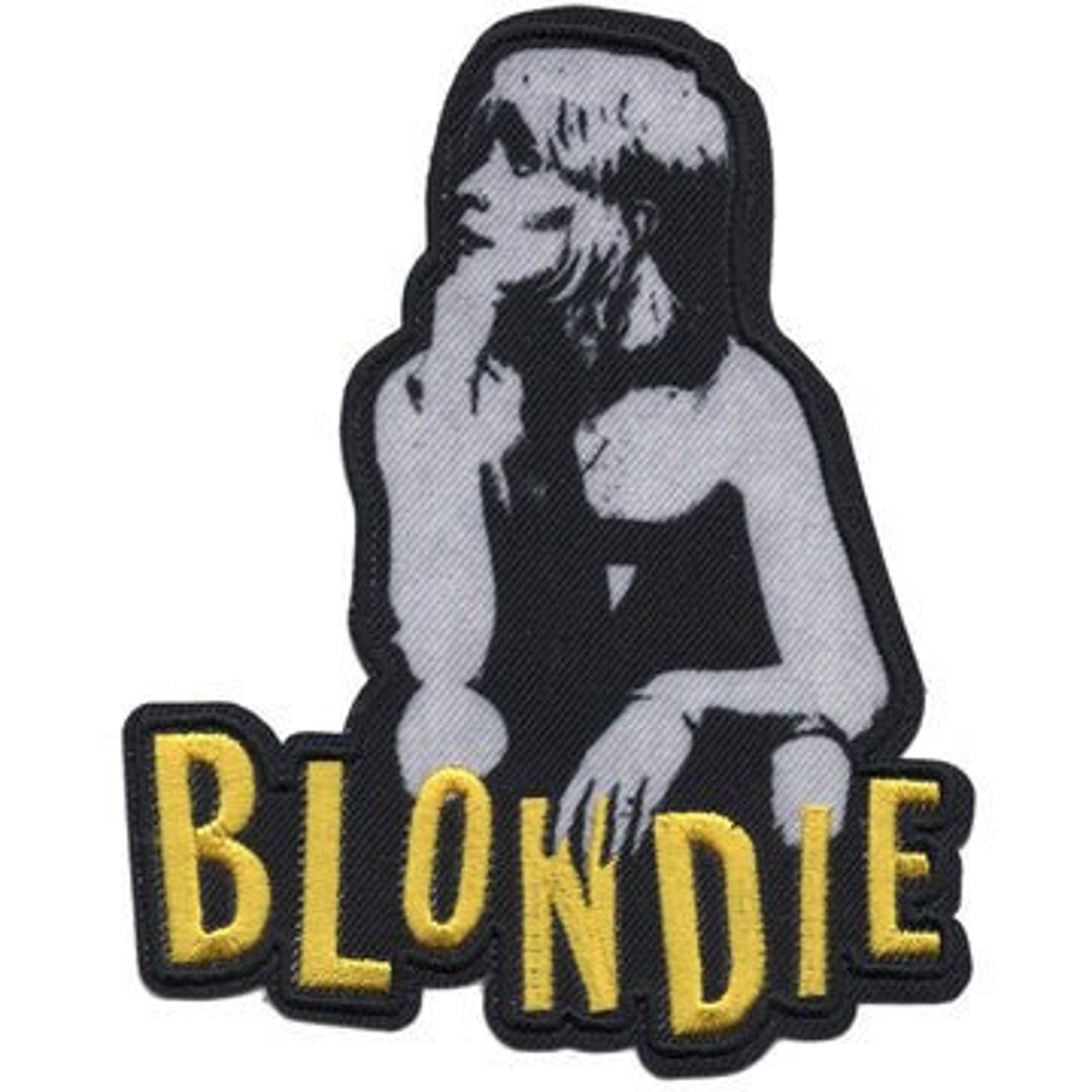 BLONDIE Stencil Poster Patch 3.5x4.4 Inch Debbie Harry Blondie ...