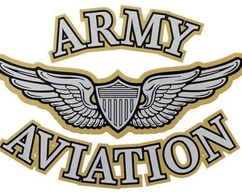 Army Aviator Wings | Etsy