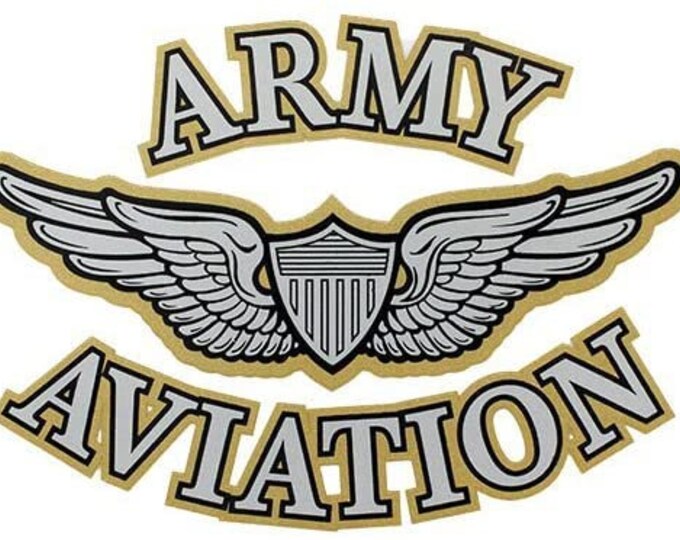 U.S. ARMY AVIATION Clear Decal Sticker United States Army - Etsy
