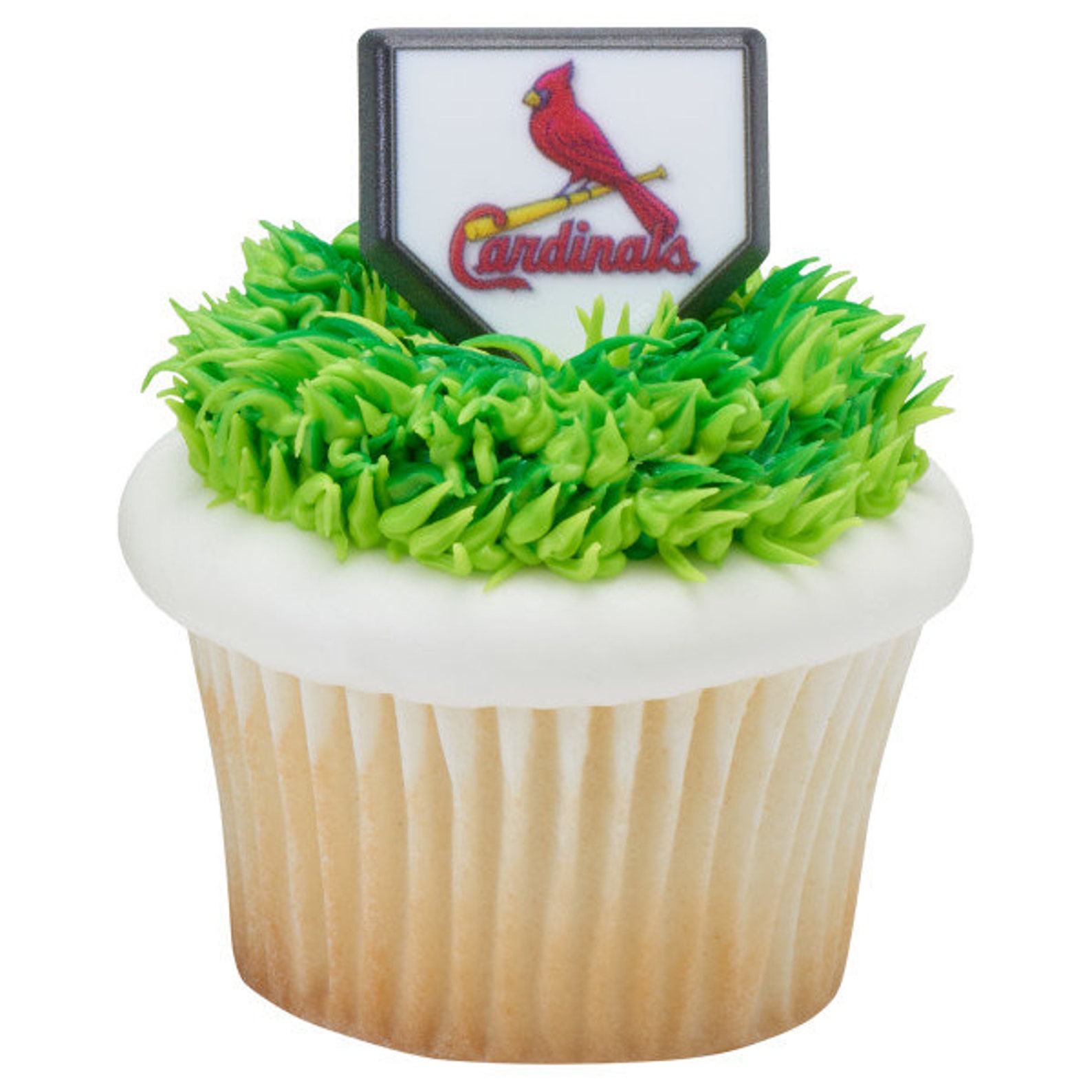 12 ST. LOUIS CARDINALS Cupcake Rings Mlb Home Plate Cake - Etsy