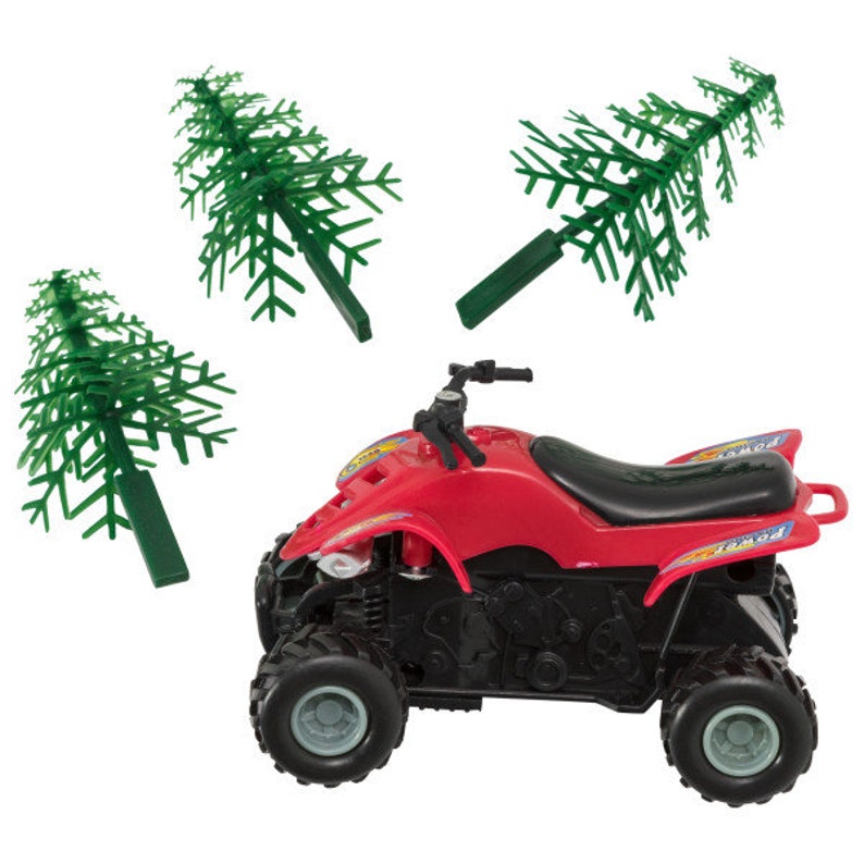 ATV 4 WHEELER Cake Topper All Terrain Vehicle Cake Decoration - Etsy