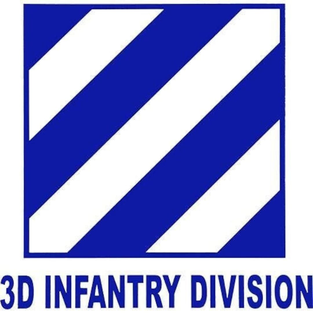 U.S. ARMY 3rd Infantry Division Clear Decal Sticker United States Army ...
