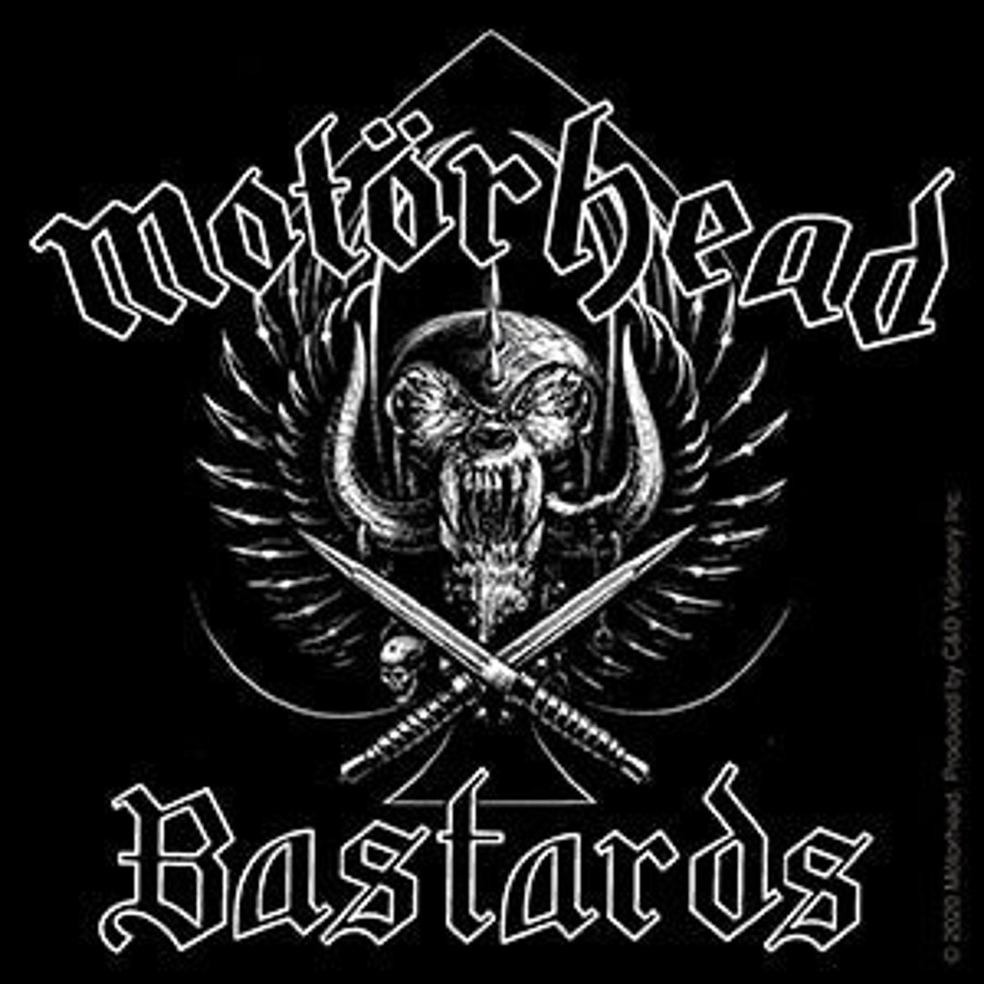 MOTORHEAD Bastards Sticker Decal 4x4 Inch Album Lemmy English Rock Band ...