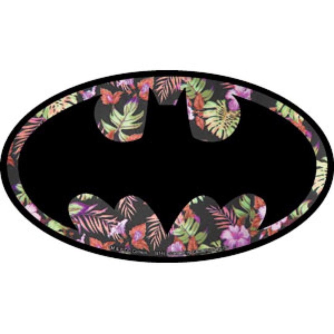 BATMAN Hawaiian Logo Sticker Decal DC Comics Robin Craft - Etsy