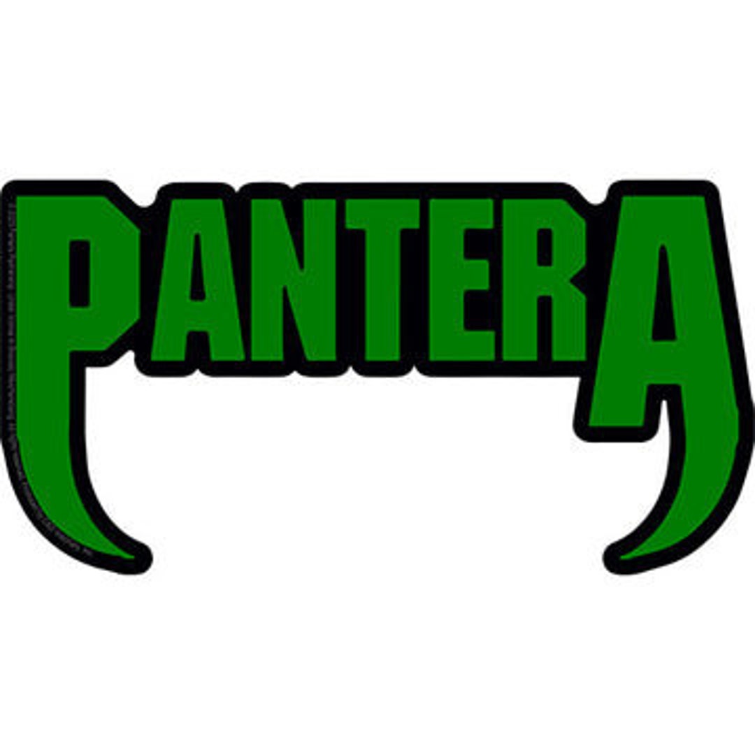 PANTERA Logo Sticker Decal 6x3.15 Inch Pantera Band Logo Album Heavy Metal Rock Band Vinyl Decal ...