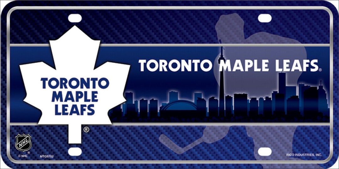 TORONTO MAPLE LEAFS Metal License Plate Sign Novelty Vanity Craft ...