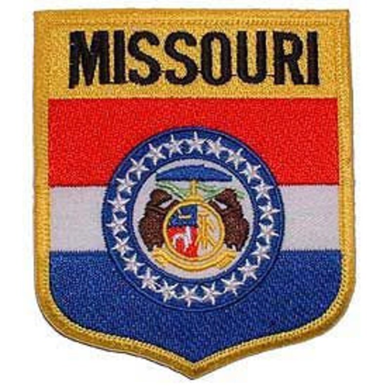 MISSOURI State Shield Embroidered Patch Applique USA United - Etsy