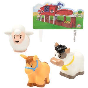 Fisher-price Cake Topper Fisher-price™ Little People™ Barnyard Birthday ...