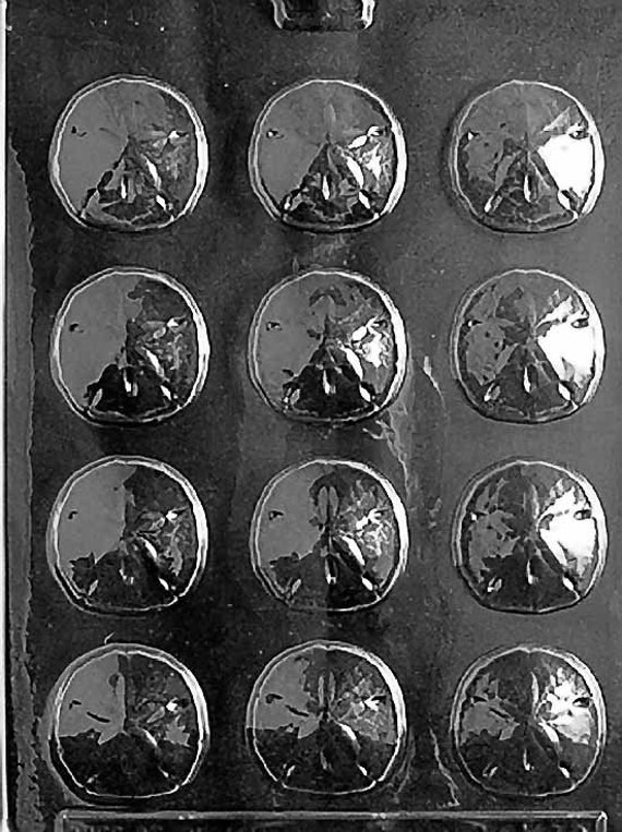 SAND DOLLAR Bite Size Chocolate Candy Mold | Etsy