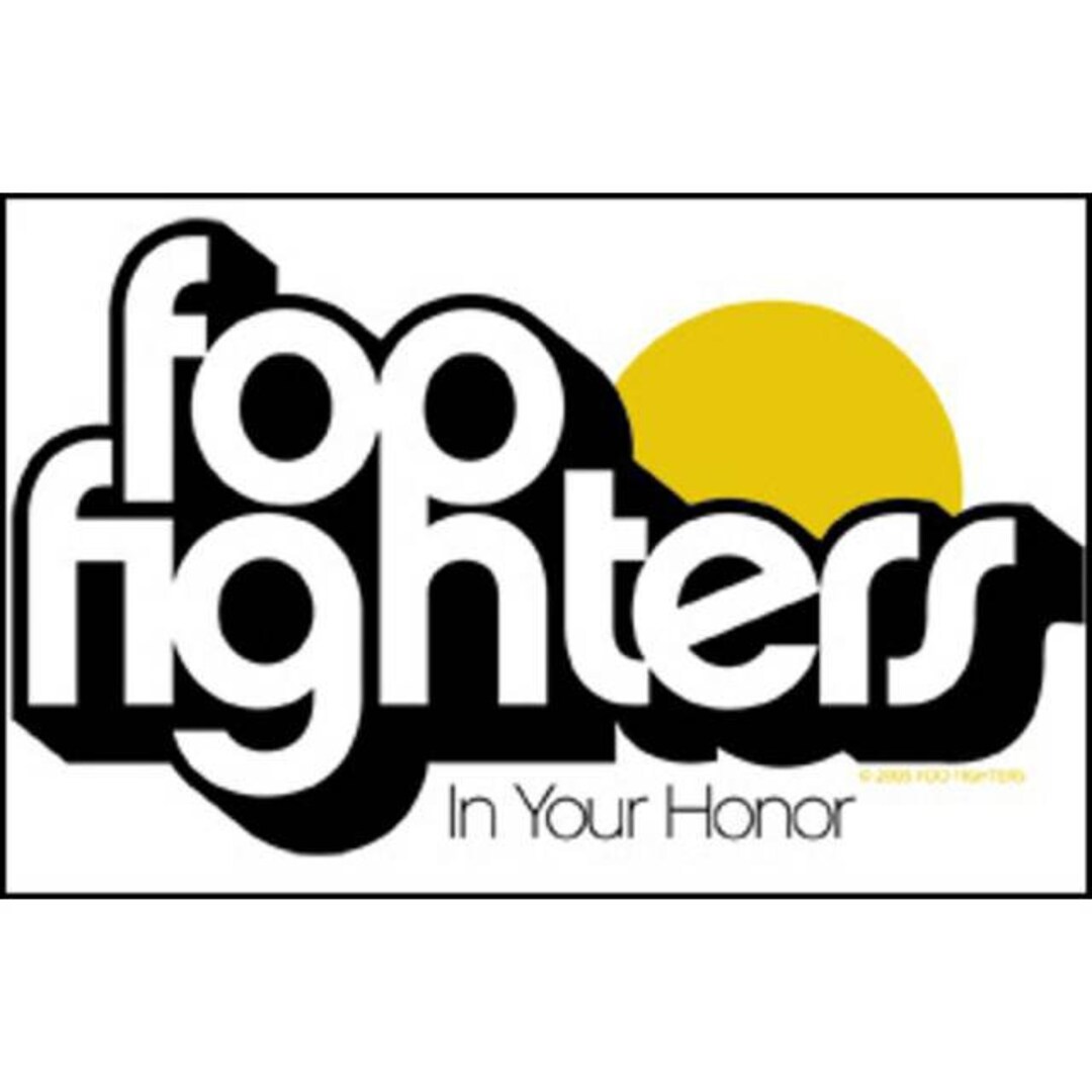 FOO FIGHTERS Honor Sticker Decal American Rock Band Vinyl - Etsy