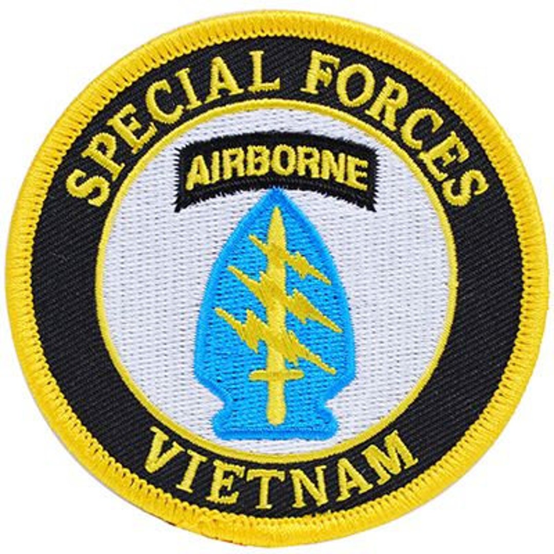 ARMY Special Forces Airborne Patch Vietnam War United States Army ...