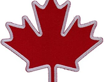3 Fall Maple Leaf Patch Custom Made Any Color AP125 - Etsy