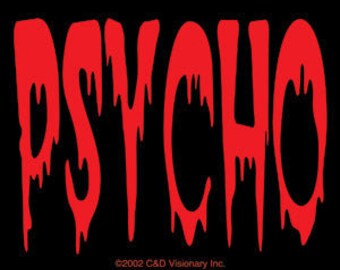 Psycho Logo - Etsy