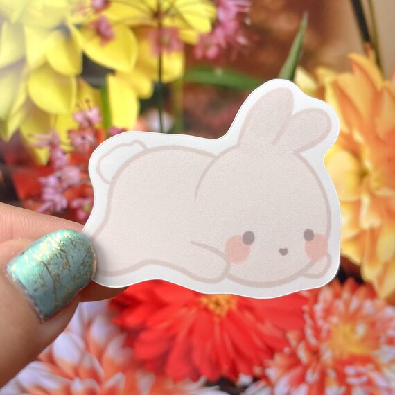 Bunny Sticker Pack Cute Bunny Stickers Rabbit Stickers | Etsy