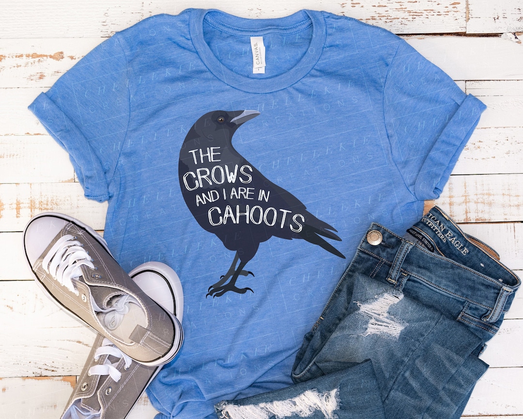 Crow Friend T-shirt, Corvid Tee, Unisex Shirts, Gifts for Bird Lovers ...