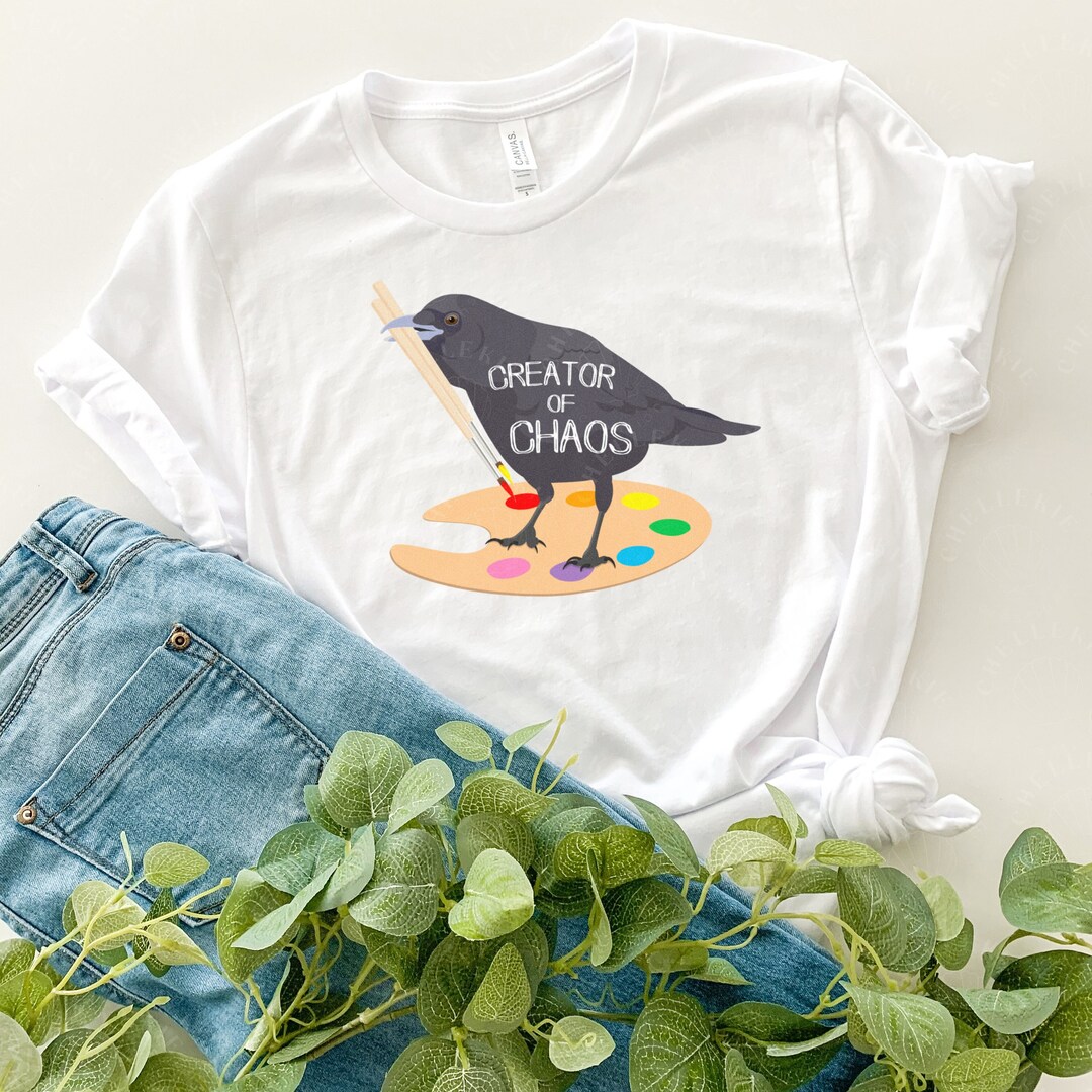 Crow Friend T-shirt, Corvid Tee, Unisex Shirts, Gifts for Bird Lovers ...
