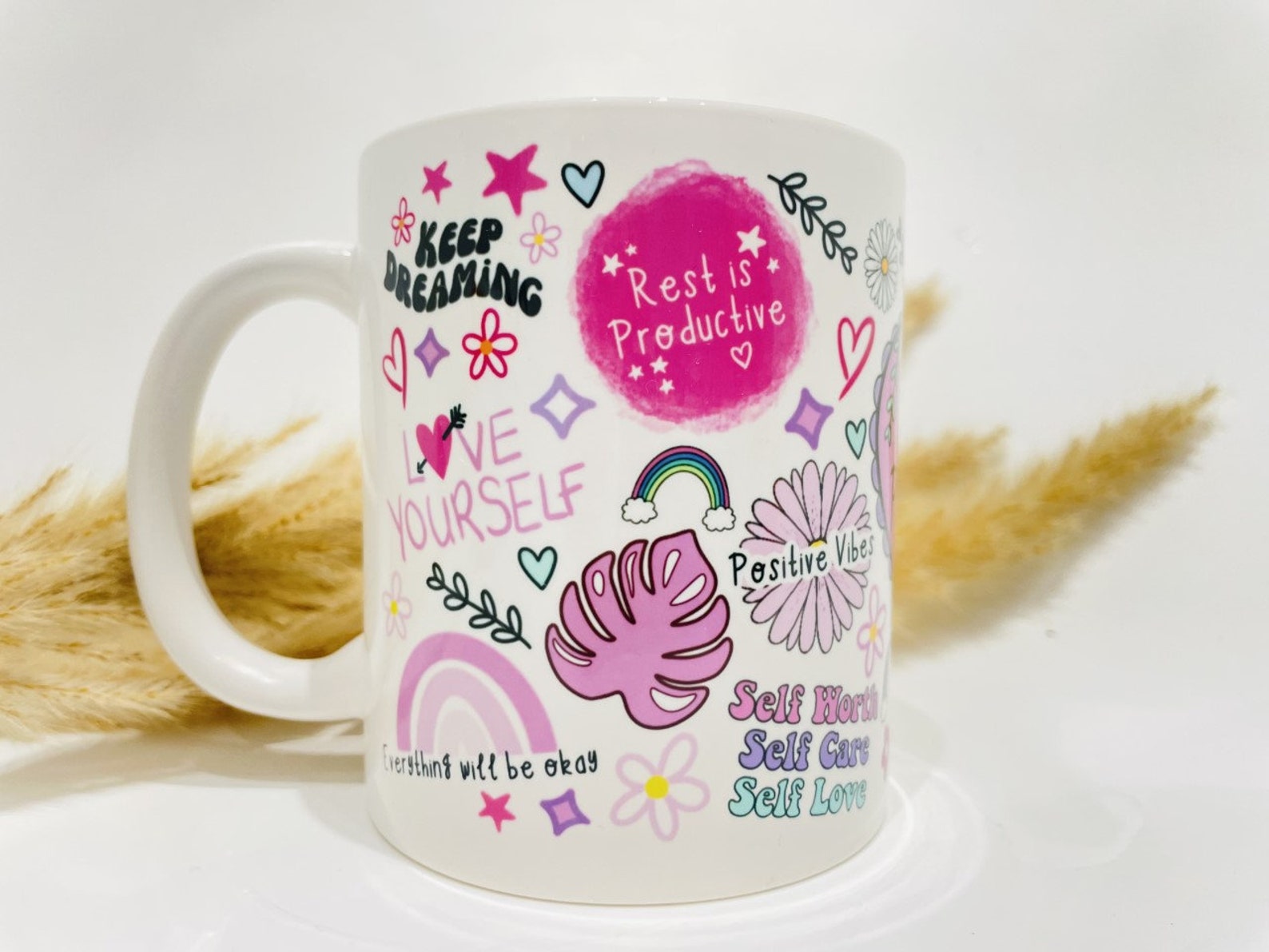 Positive Affirmation Mug Self Love Mug Motivational Mug - Etsy UK