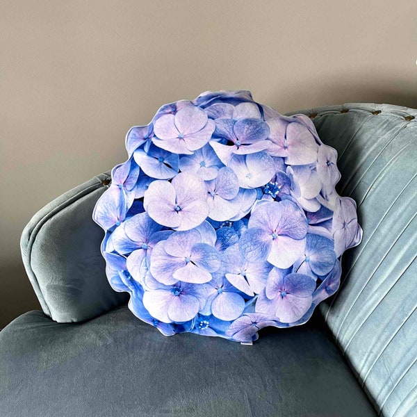 Hydrangea Pillow - Etsy