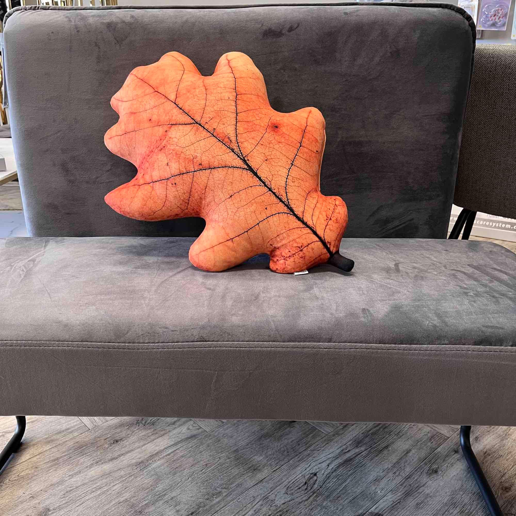 Oak Leaf Pillow: Rustic Fall Home Decor - Etsy