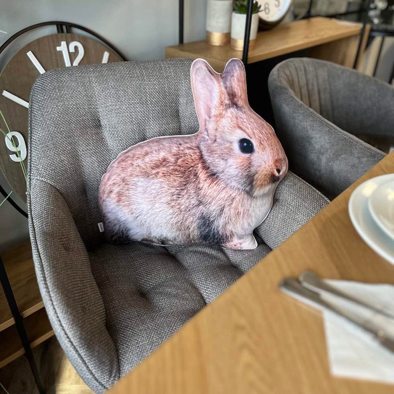 Rabbit Pillow - Etsy