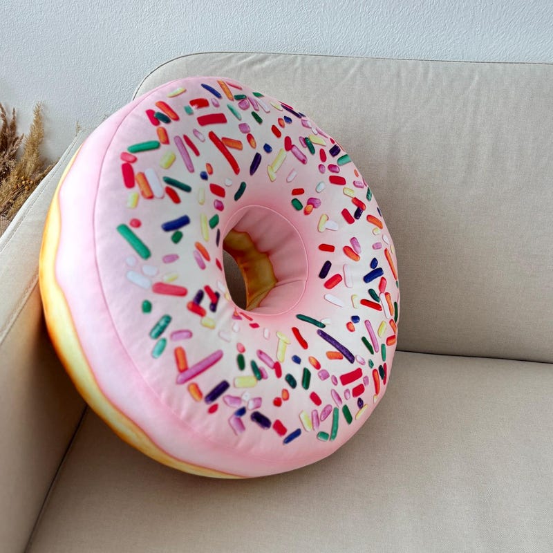 Donut Pillow - Etsy