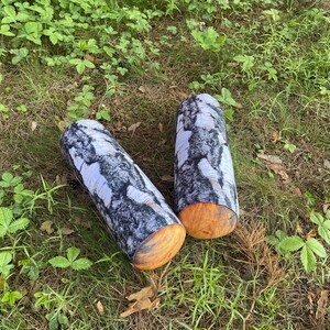 Tree Log Pillow / Birch Tree Log / Birch Roll Pillow/ Tree Log Bolster ...