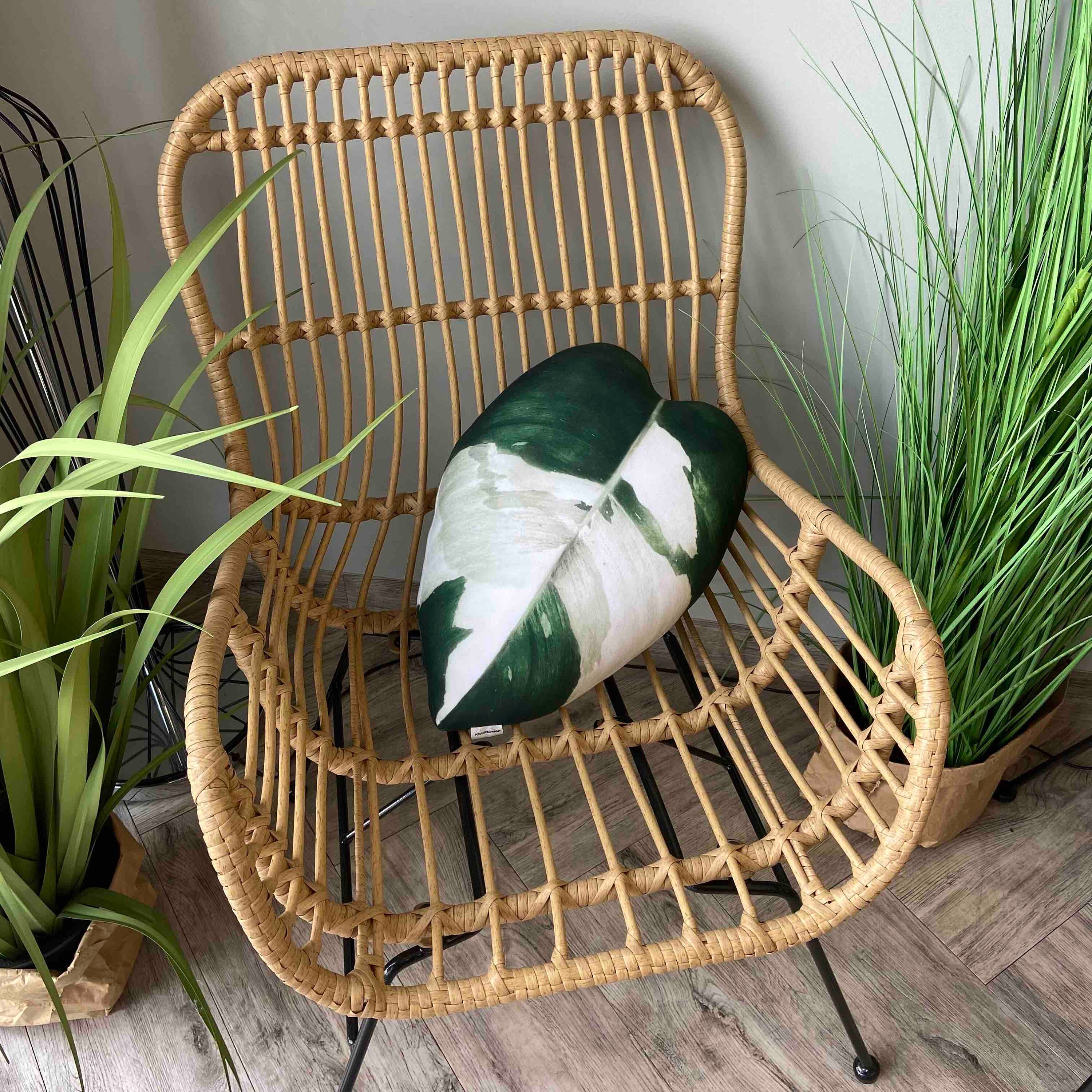 Philodendron White Princess Pillow / Philodendron Pillow / | Etsy