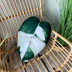 Philodendron White Princess Pillow / Philodendron Pillow / Philodendron ...