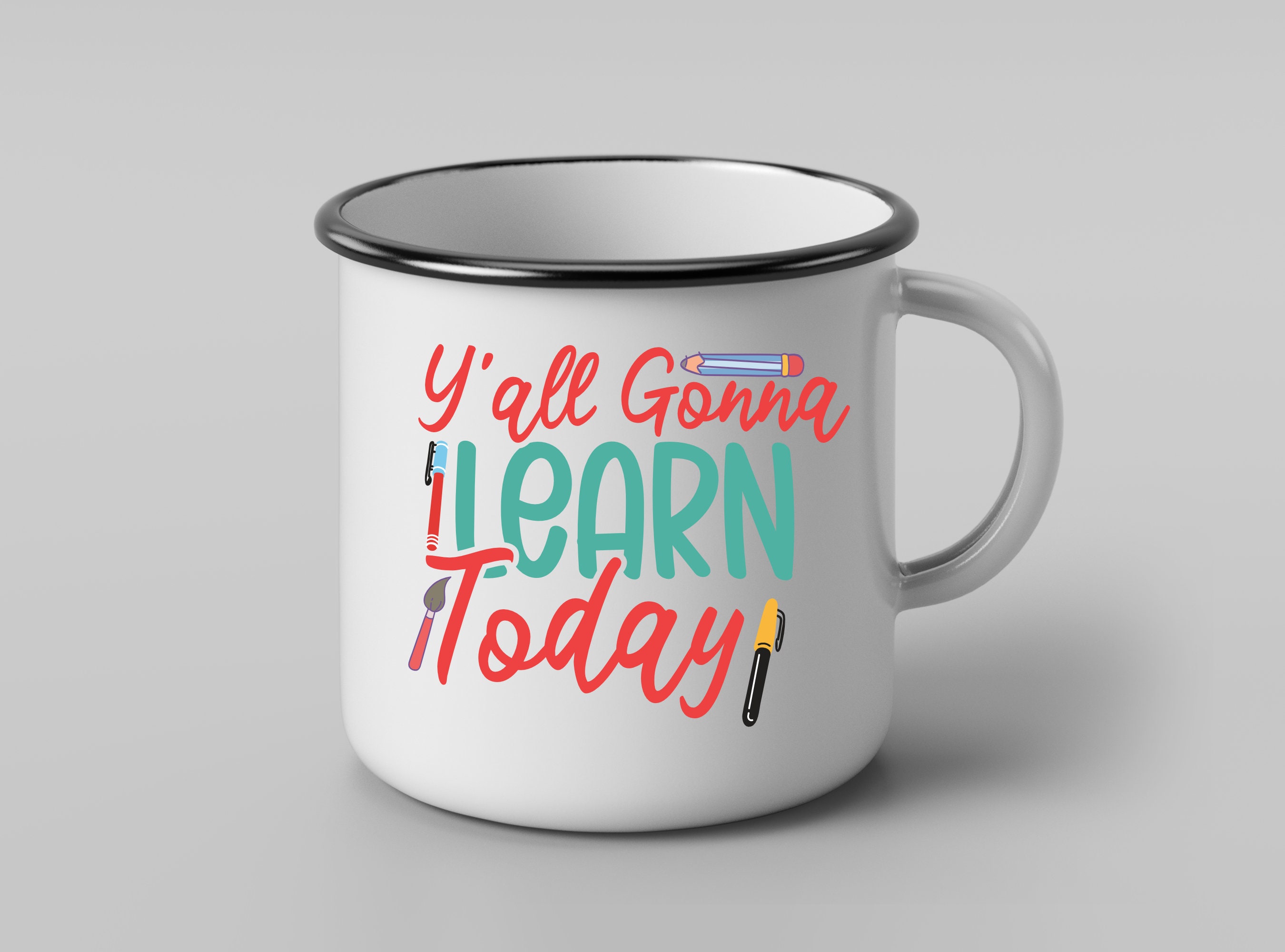 Y'all Gonna Learn Today Svg Bundle Funny Teacher Svg Back to School Svg ...